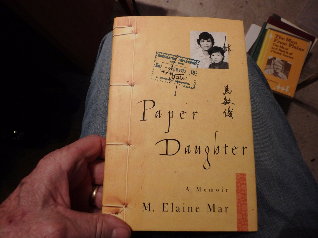1999 First Edition Paper Daughter a Memoir by M. Elaine Mar 292 Pages ...