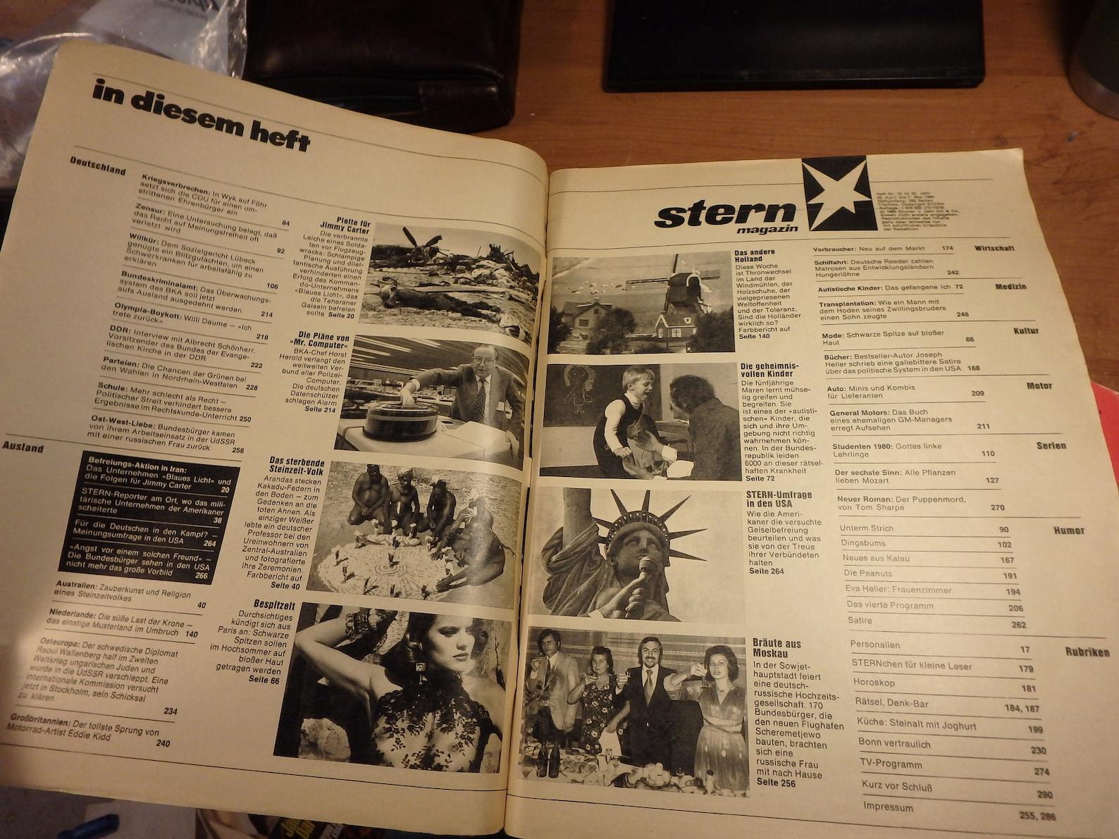 April 30, 1980 Issue of Stern Magazine -amerikas Tragodie- 286 Pages - Etsy