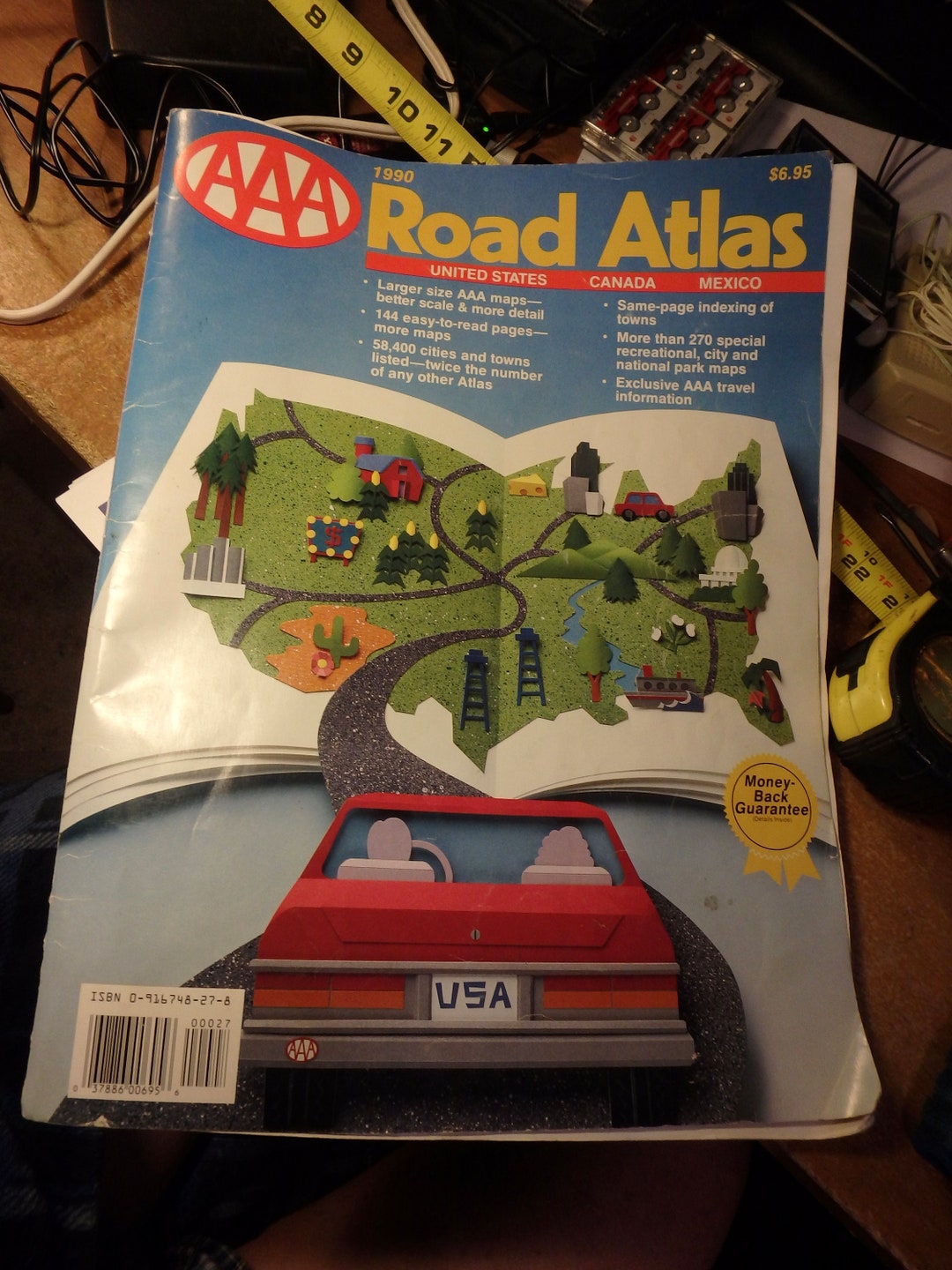 4W- 1996 AAA Travel Atlas 145 Pages - Etsy