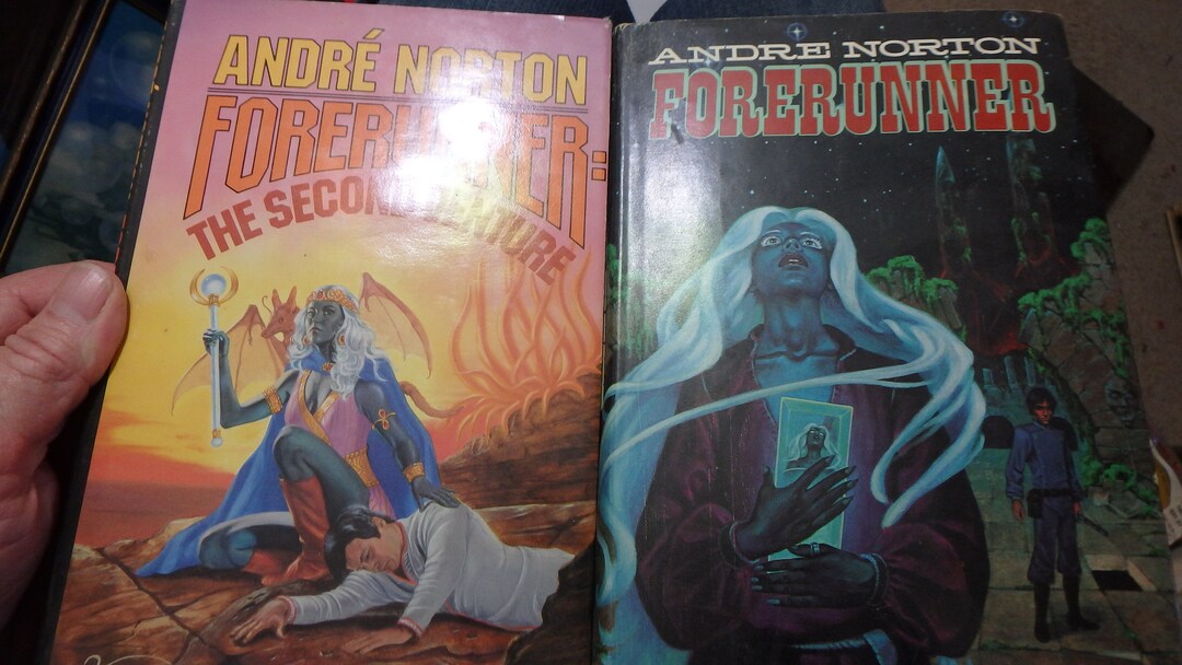 2 Andre Norton Sci-fi Novels With Dj's= Forerunner 1981 1st and the ...