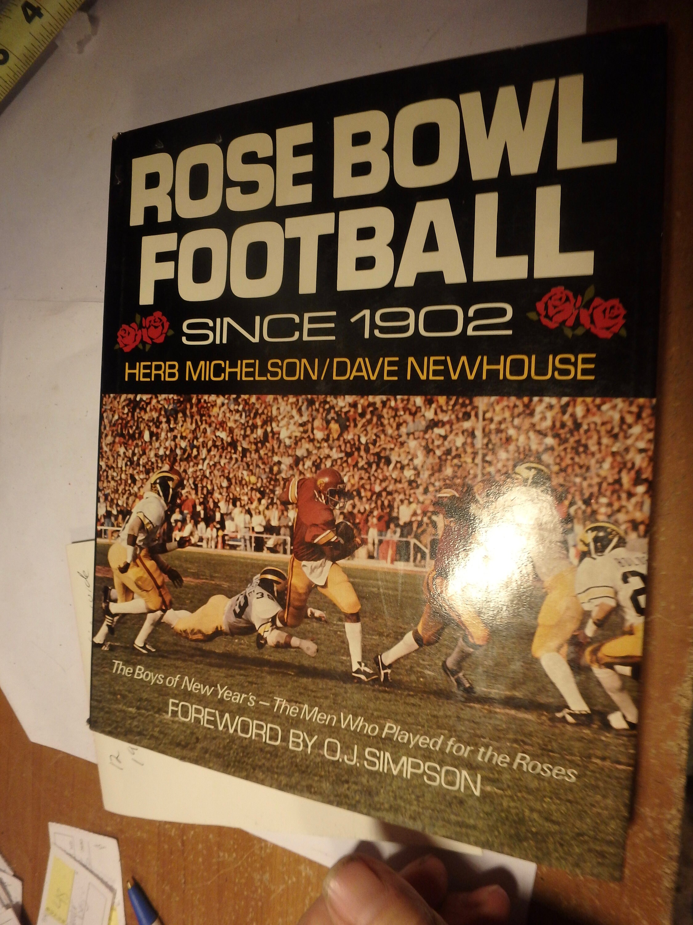 1977 First Edition Rose Bowl Football Since 1902 by Michelson ...