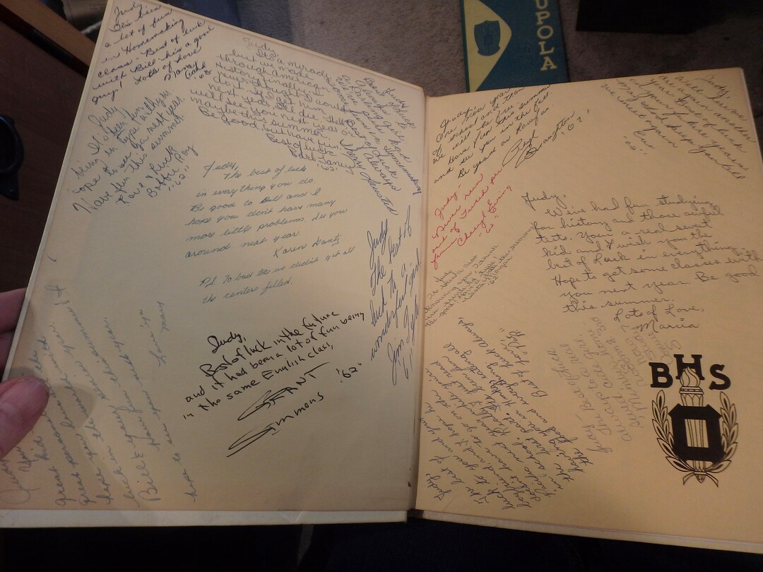 8G- 1962 "cupola" Benson High School Yearbook- Omaha, Nebraska - Etsy