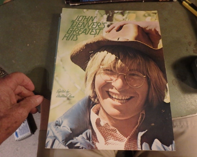 9A 1977 Edition JOHN DENVER Greatest Hits Songbook - Etsy
