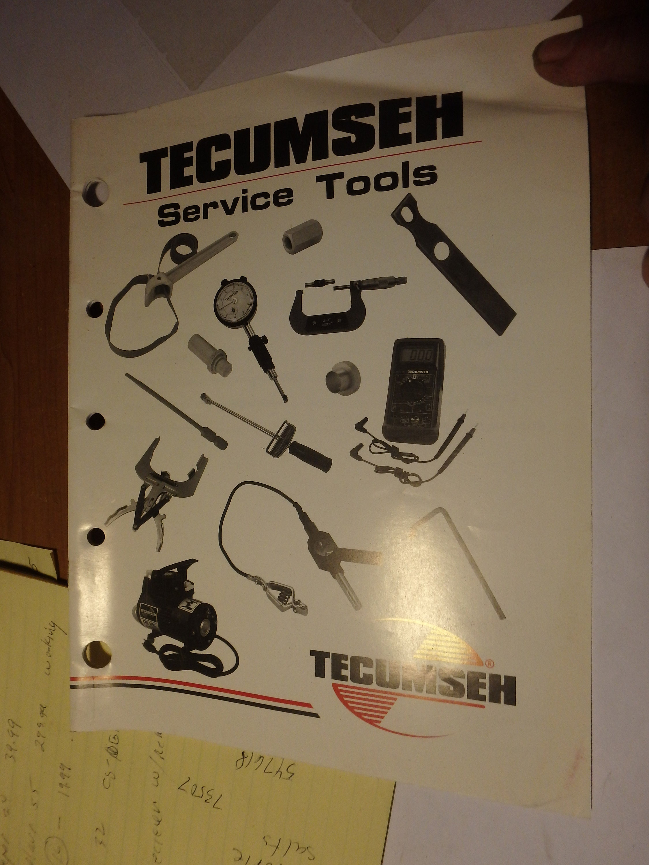 2000 Tecumseh Service Tools Catalog- 19 Pages - Etsy UK