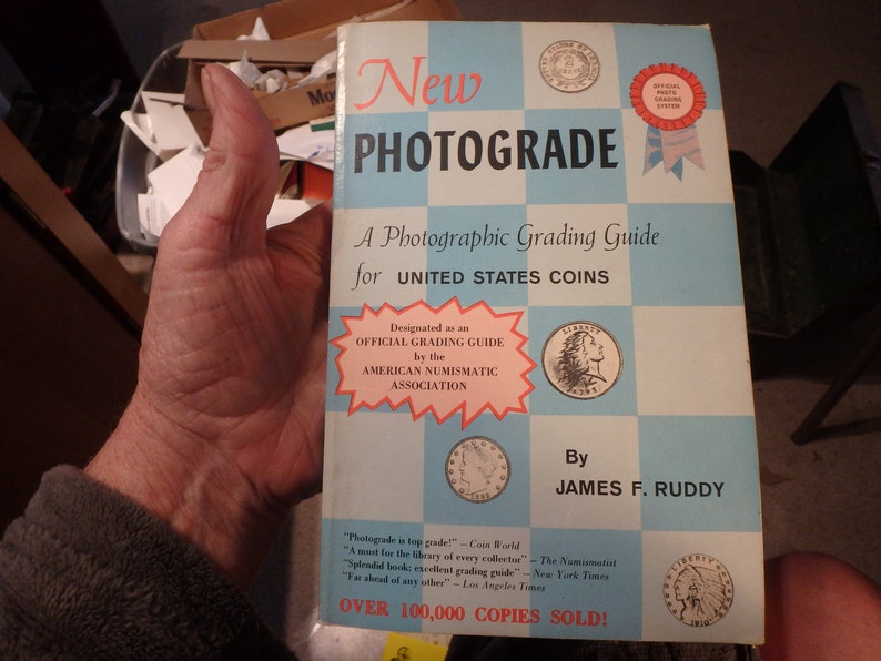 8G- 2 PHOTOGRADE Coin Graining Guides 1974 & 1988 by James Ruddy - Etsy