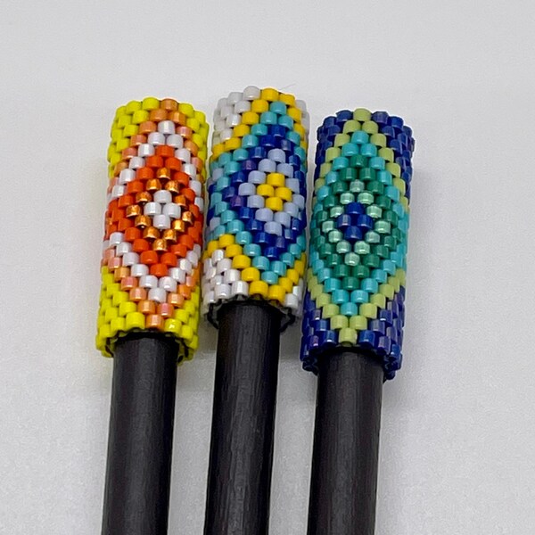 Beaded Hair Sticks - Etsy