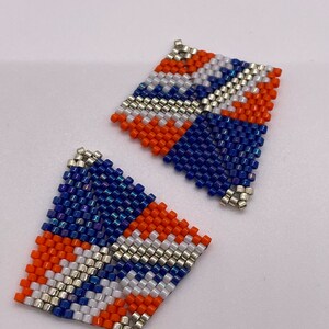 Hand-beaded Arrowhead Peyote and Herringbone Beautiful Finished ...