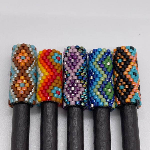 Beaded Hair Pins - Etsy