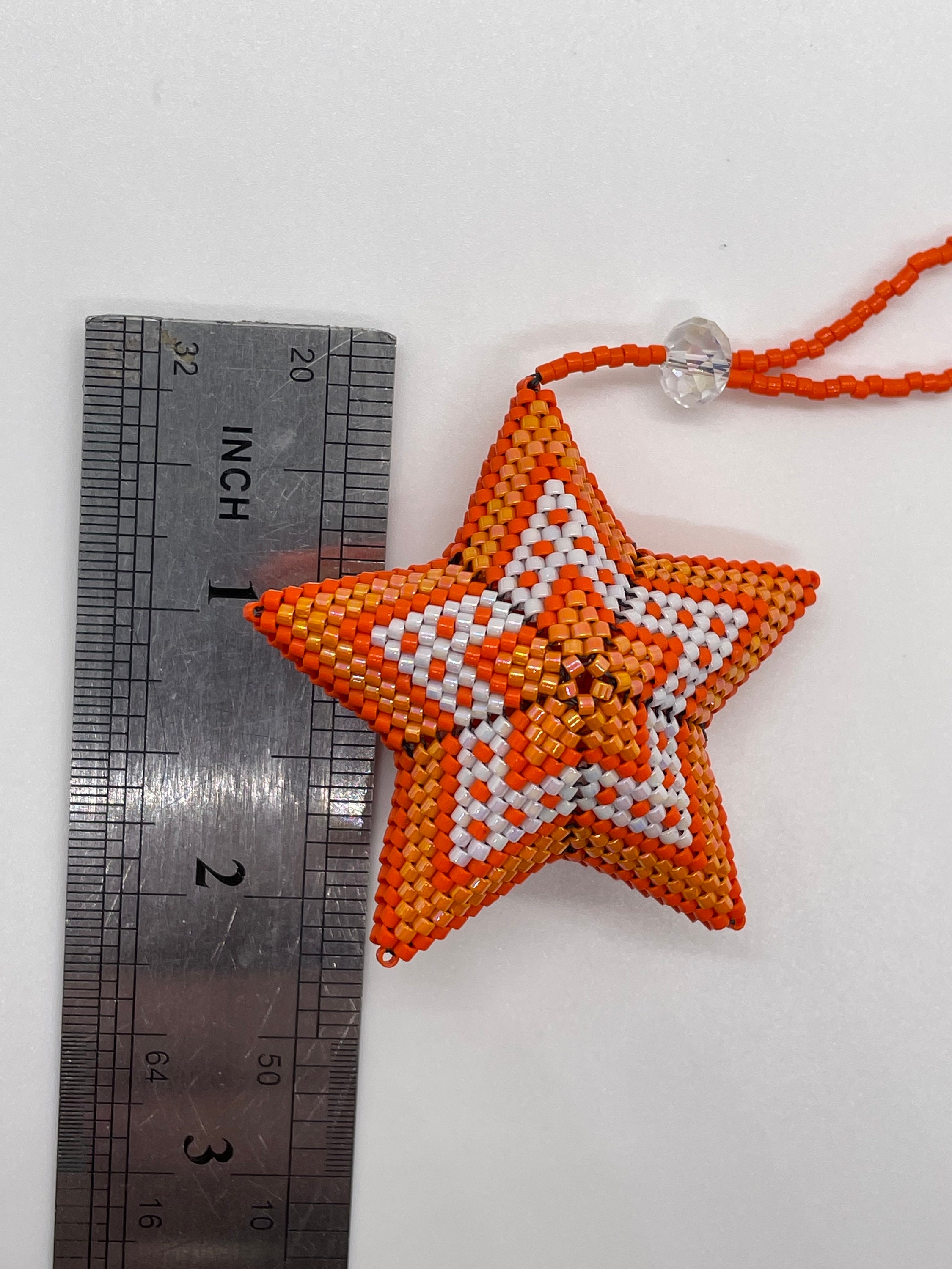 Hand-beaded Star Ornament! These Stars Are so Stinking Cute! "star in ...