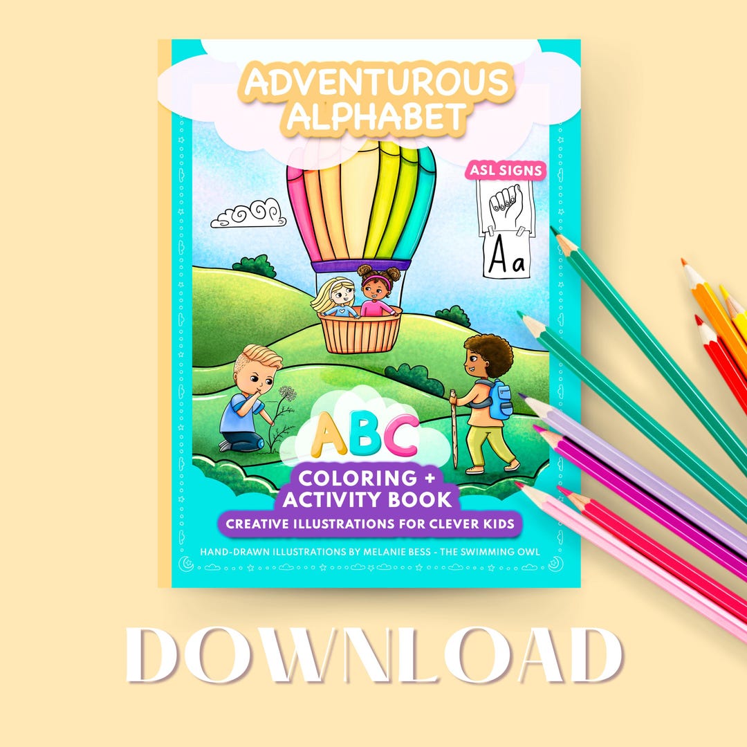 ABC Coloring for Kids | 30 Alphabet Coloring Pages | Kids Summer ...