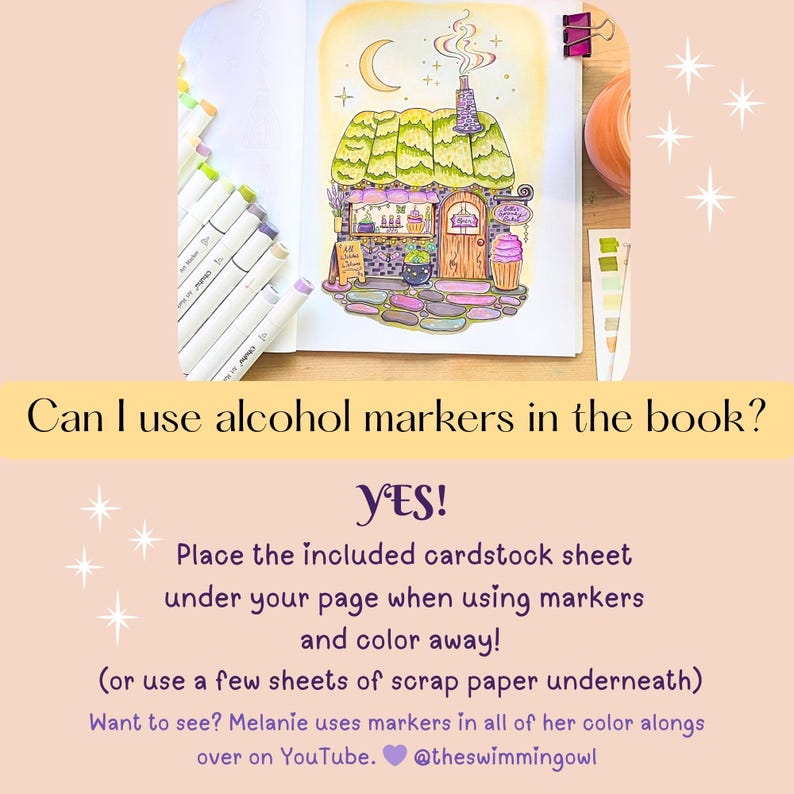 Whimsical Witches Adult Coloring Book - Magical Witchy Halloween ...