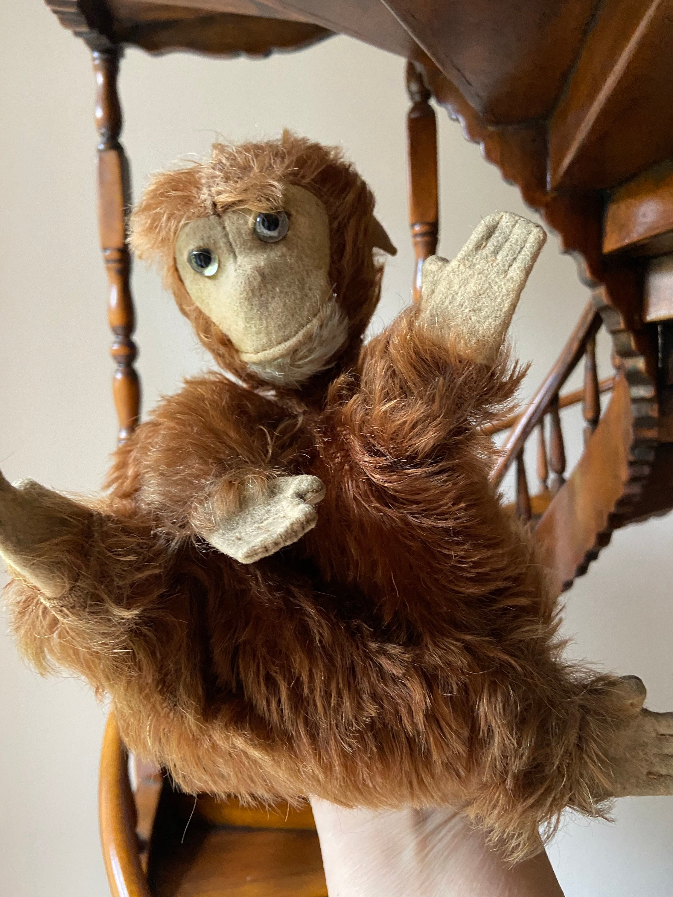 Vintage Mohair Monkey Hand Puppet Possibly 1930s Possibly - Etsy