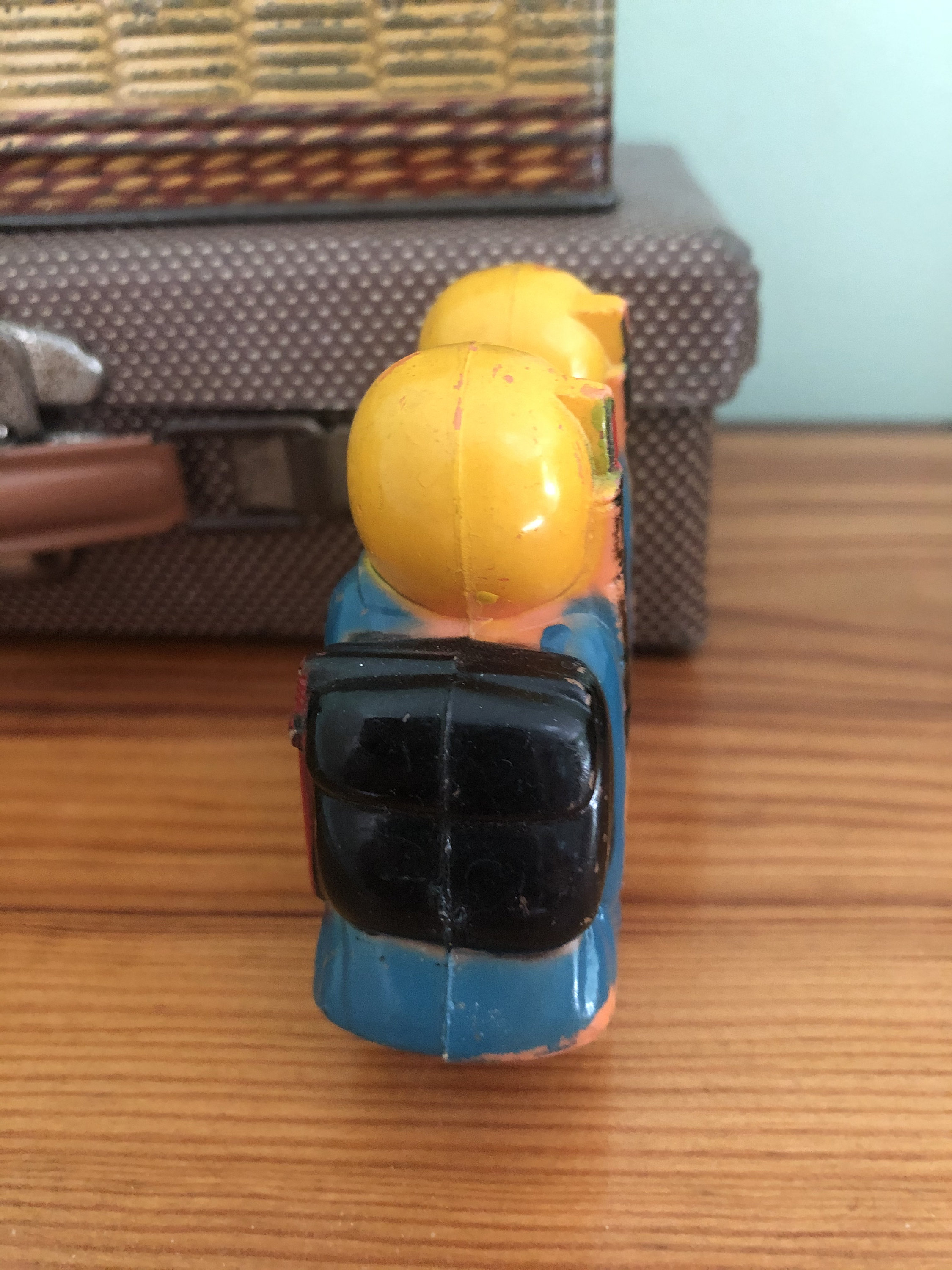 Vintage 1950s Plastic Toy Ramp Walker in the Form of Little US Soldiers ...