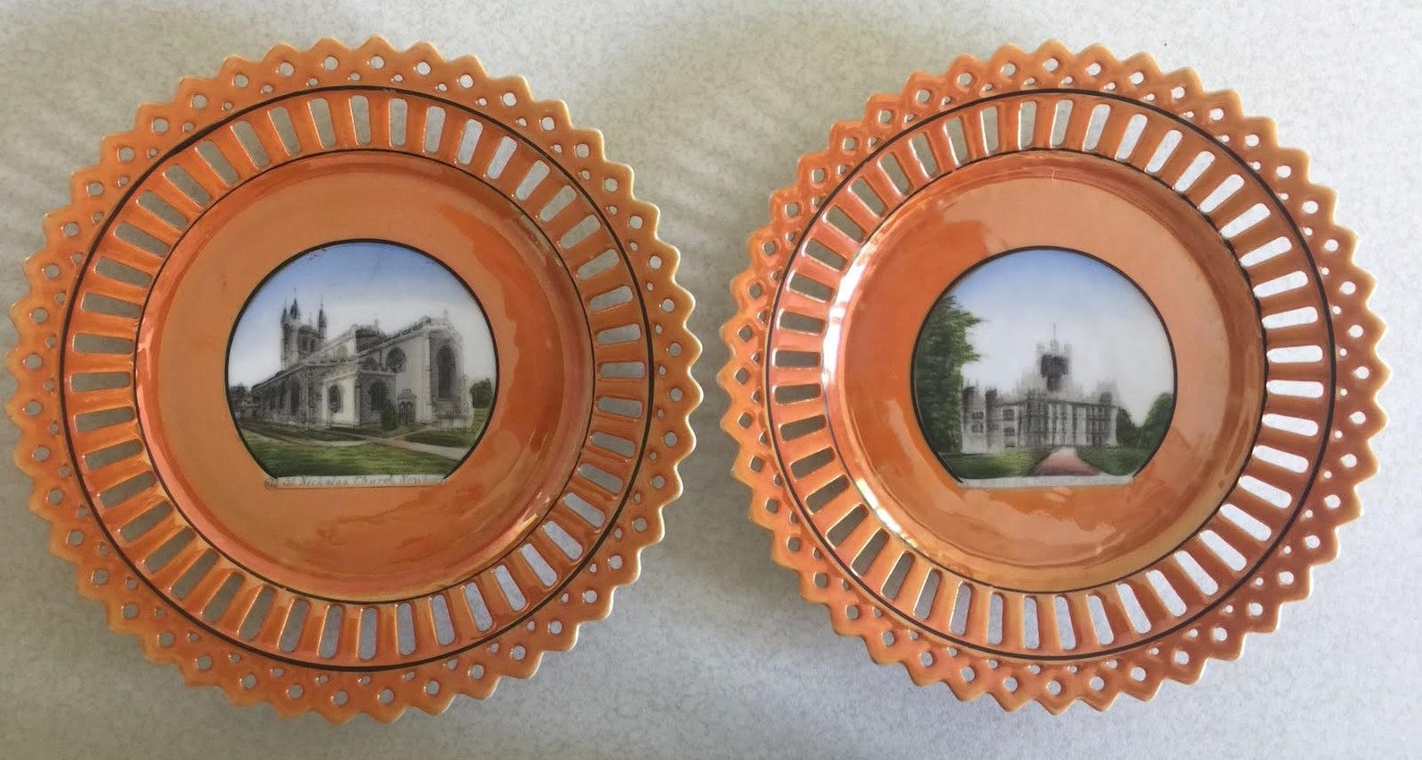 Downton Abbey Plate Edwardian Ribbon Plates Highclere - Etsy