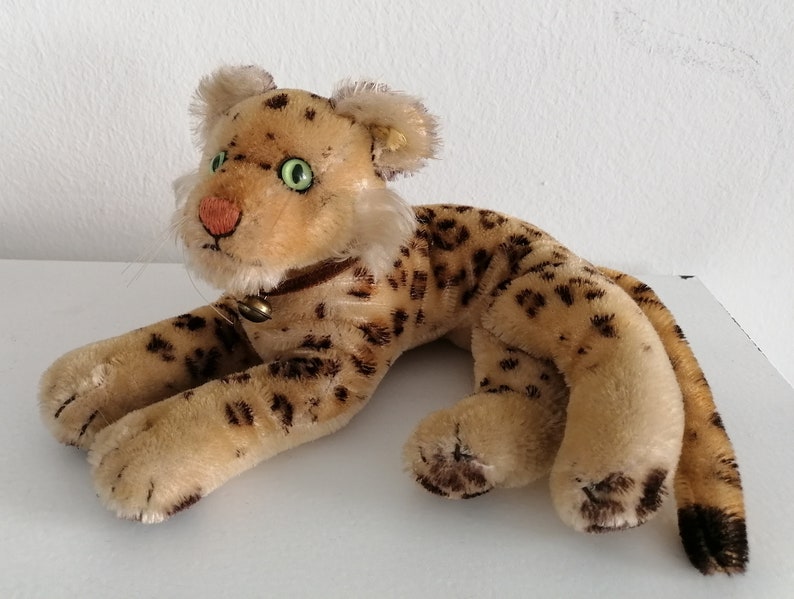 Rare Vintage Steiff Collectible Leopard Toy. Leopard with | Etsy