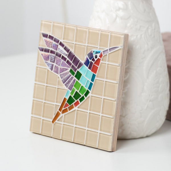 Hummingbird Mosaic Pattern - Etsy