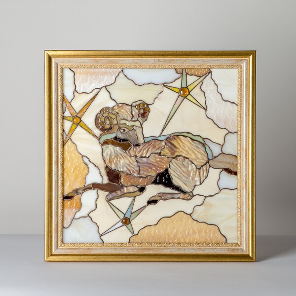 Zodiac Stained Glass Pattern - Etsy