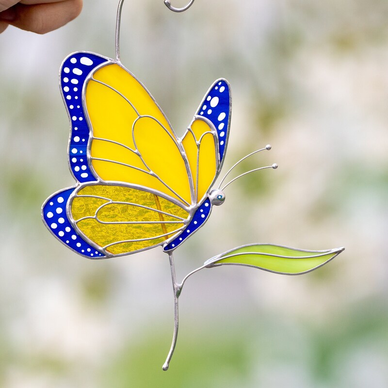 Stained Glass Butterfly - Etsy
