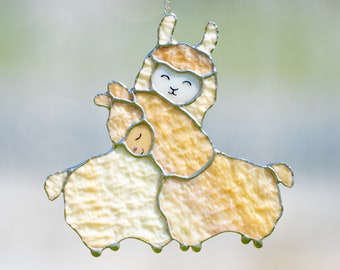 Alpaca Stained Glass - Etsy