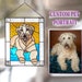 Pet Memorial Stained Glass Window Hangings Cat Lover Gift - Etsy