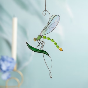 Fly Insect Stained Glass Window Hangings Christmas Gifts Wife Modern ...
