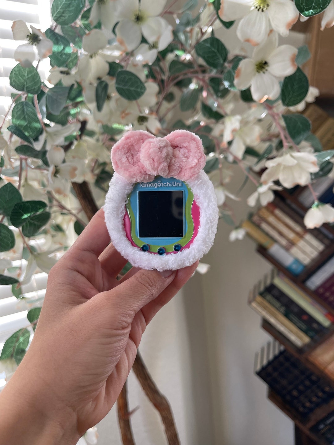 Kawaii Fuzzy Case W/big Bow - Etsy