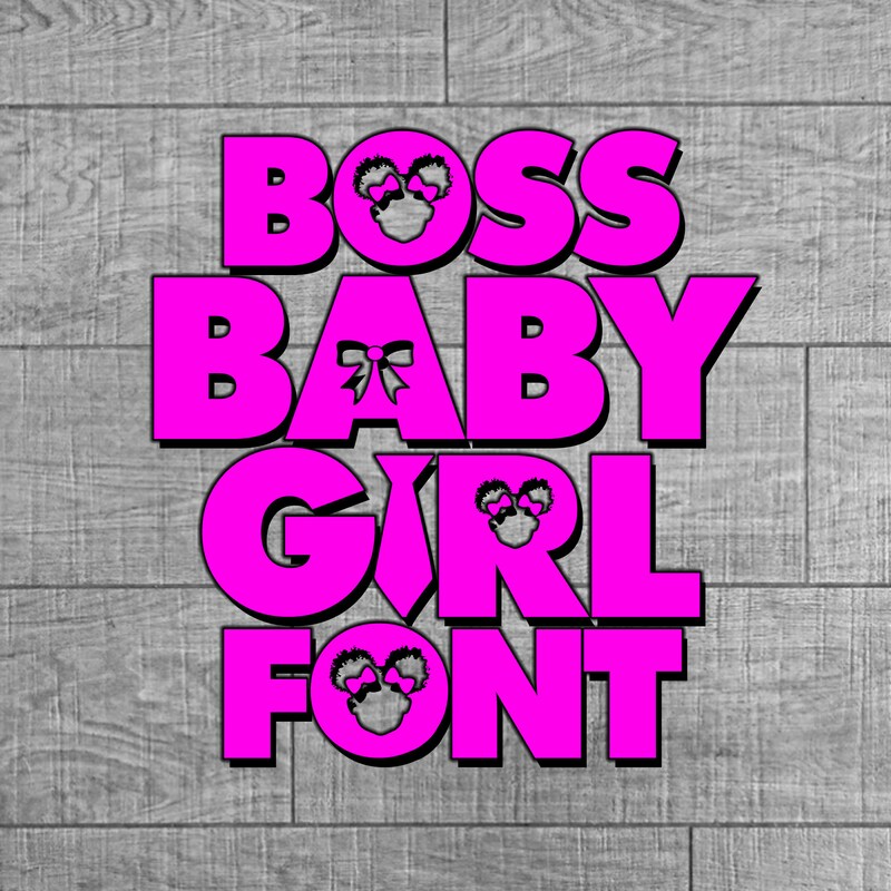 Boss Baby Girl - Etsy