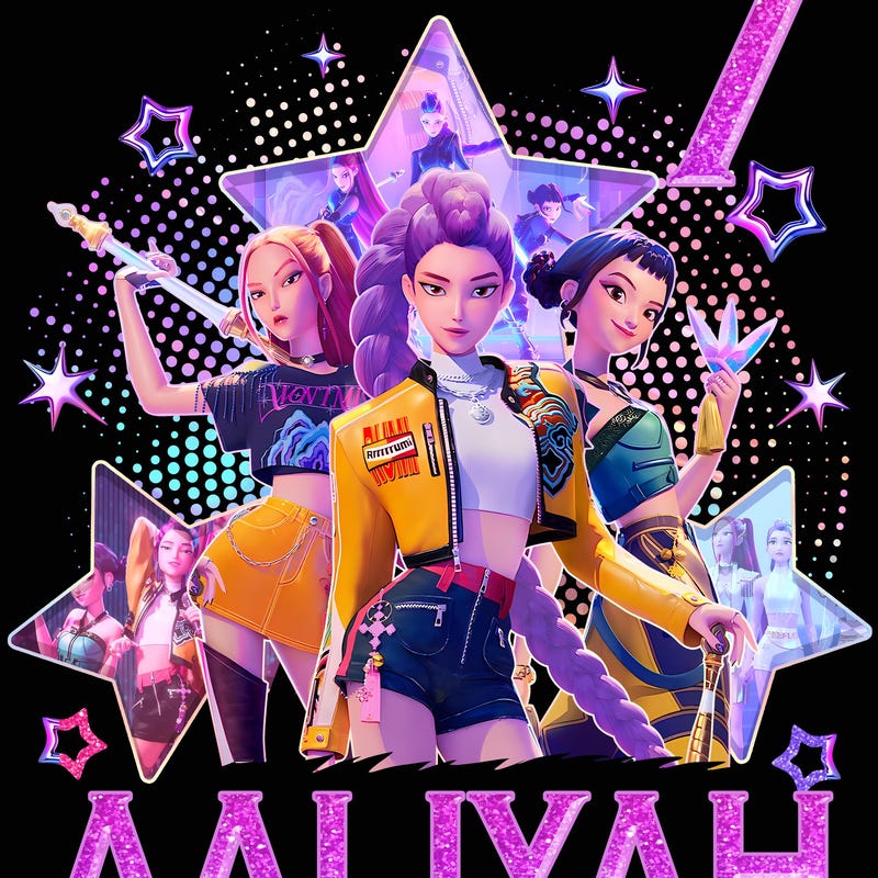 Huntrix Characters Png - Etsy