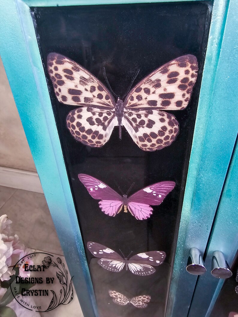 Whimsical Butterfly Jewelry Armoire, Jewelry Organizer, Jewelry Holder ...