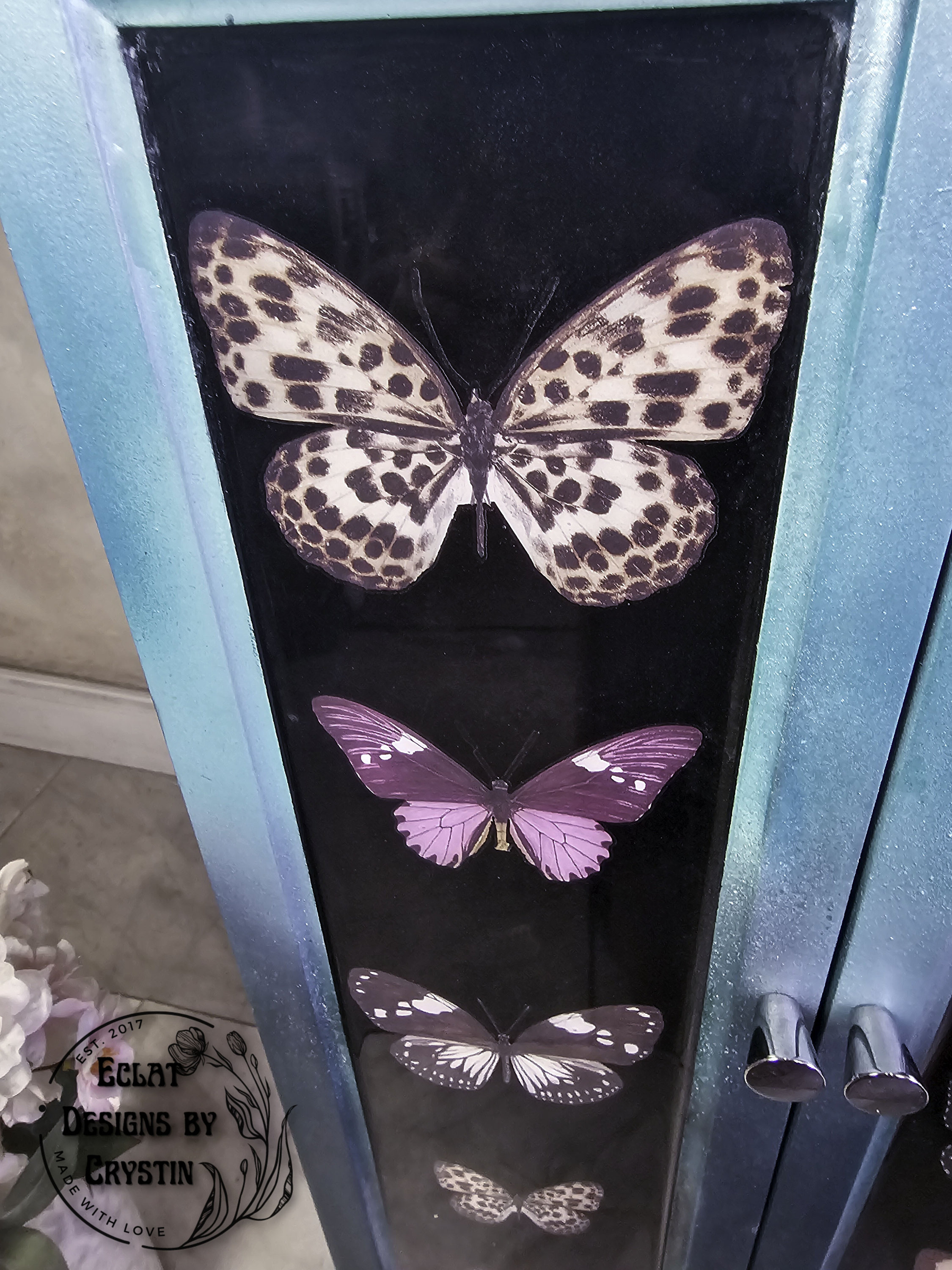 Whimsical Butterfly Jewelry Armoire, Jewelry Organizer, Jewelry Holder ...