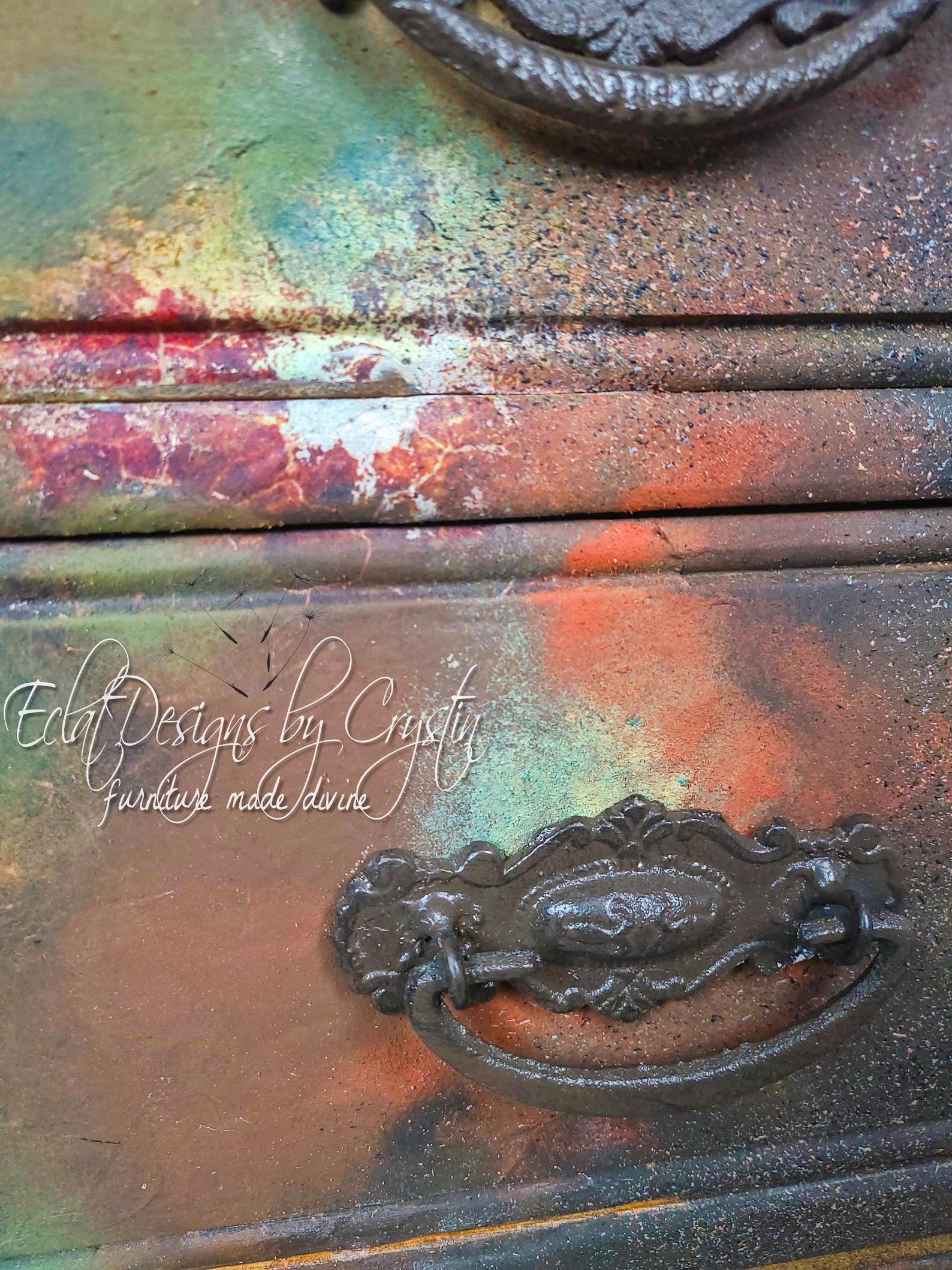 Painted Ranch Chest of Drawers Horse Dresser Wood Furniture - Etsy