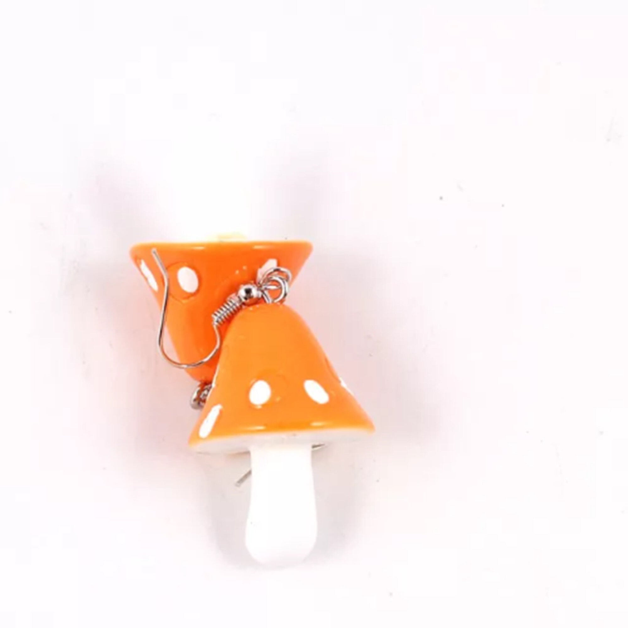 Cute Handmade Dainty Mushroom Shape Pendant Sweet Drop - Etsy