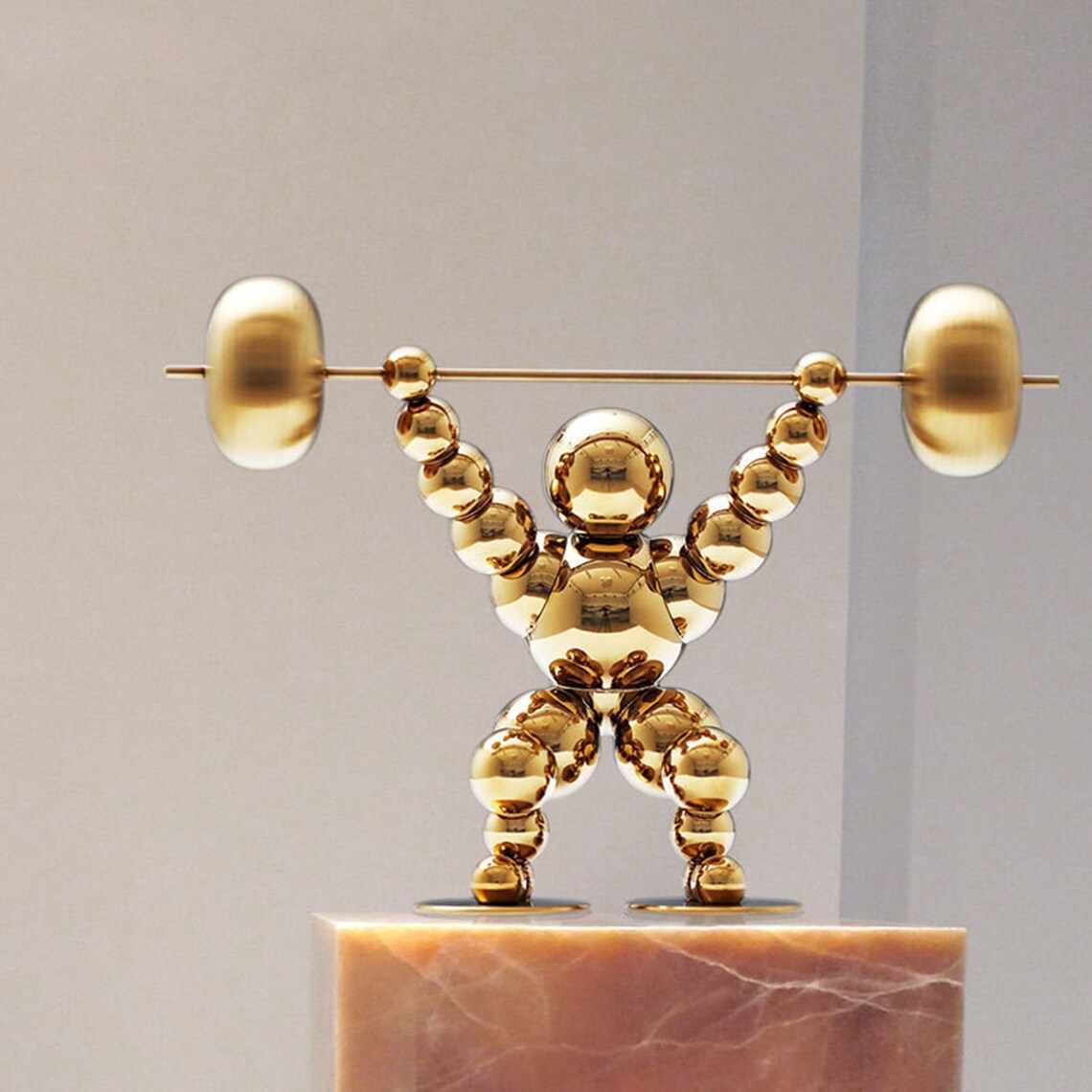 Living Room Gym Decoration Muscle Man Figures Handmade - Etsy