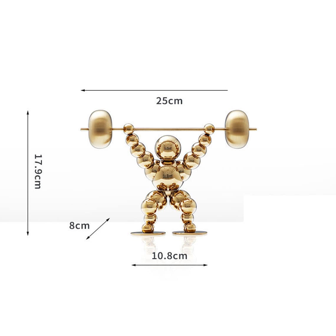 Living Room Gym Decoration Muscle Man Figures Handmade - Etsy