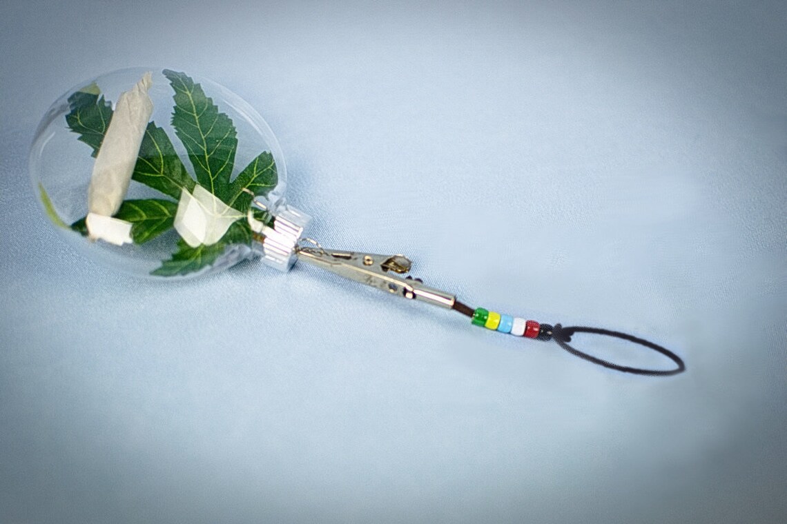 Fake Cannabis Fake Marijuana Pot Leaf Ornament Stoner Gift - Etsy