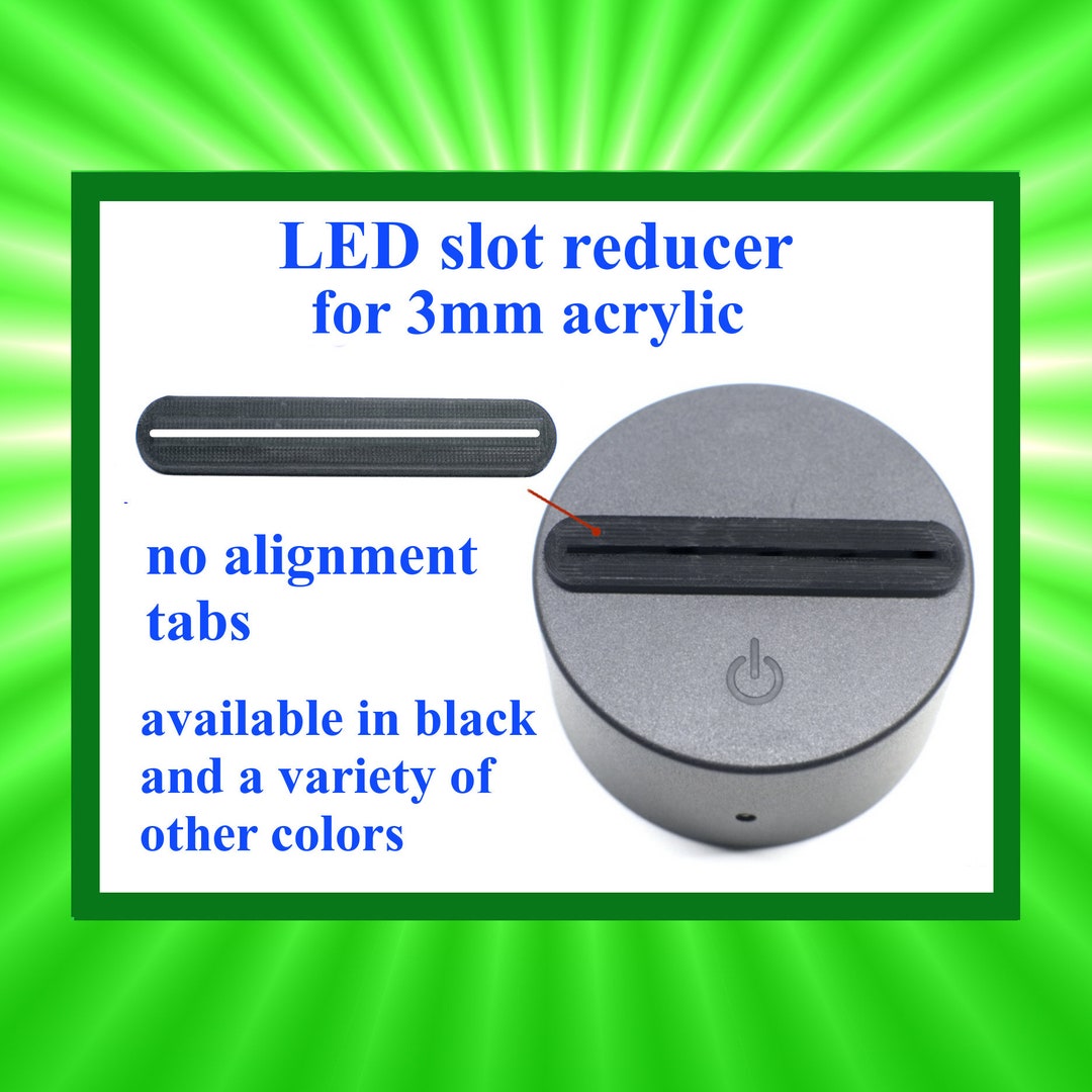 LOT of 3, 6 or 12, Flat Movement Reducer for LED Base, Adapter LED Base ...