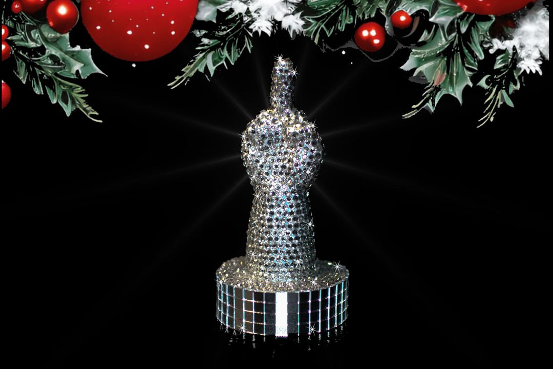 Bling Middle Finger, Finger Cake Topper, FU Statue, Divorce Party ...