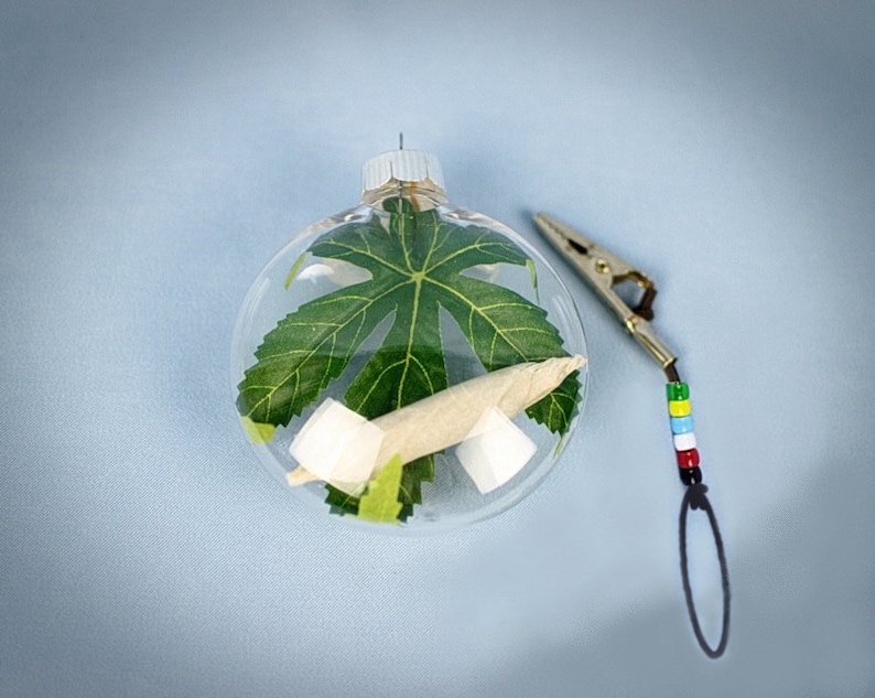 Fake Cannabis Fake Marijuana Pot Leaf Ornament Stoner Gift - Etsy