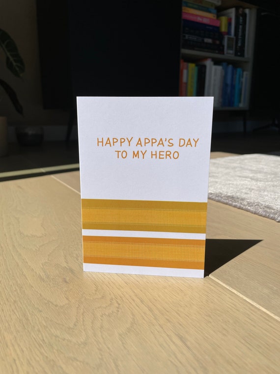 Appa card Appa's Verti Hero card A6 Tamil greeting | Etsy