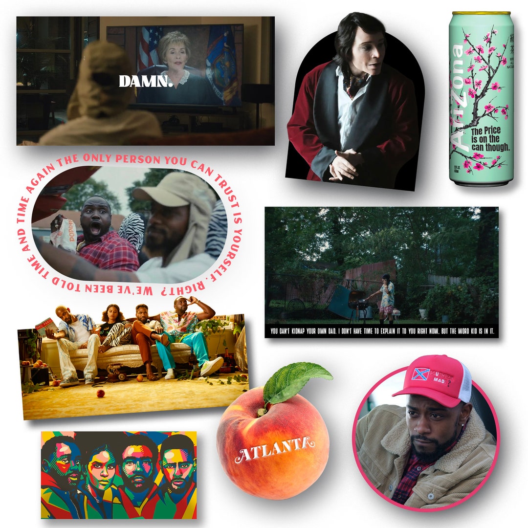 Atlanta on FX Sticker Pack 9 Stickers - Etsy