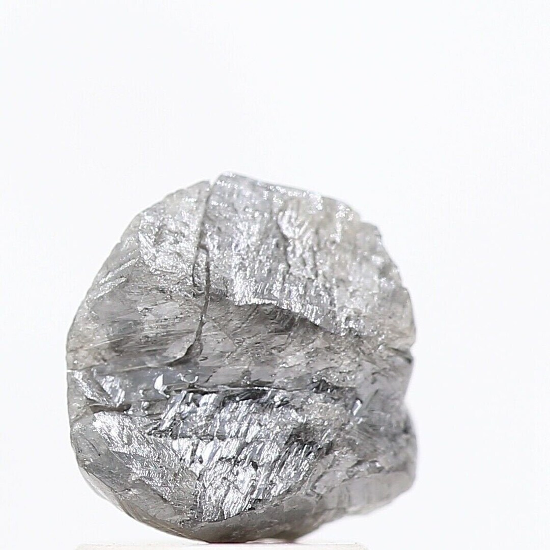 1.61 Carat Natural Diamond Black Crystal Uncut Rough Loose - Etsy