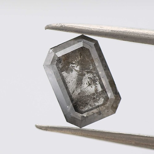 Mens Engagement Ring Salt and Pepper Diamond Ring Gift for - Etsy
