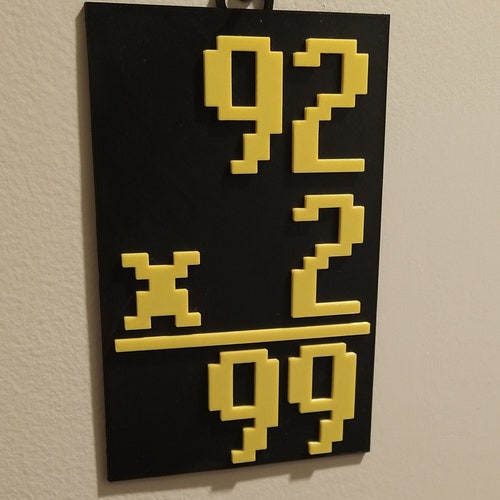 92 X 2 99 Meme Sign Old School Runescape OSRS Inspired - Etsy