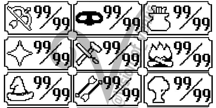 OSRS Skill Symbols and Plaques SVG and PNG Files Old School - Etsy Canada