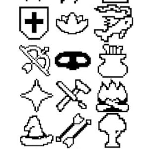 OSRS Skill Symbols and Plaques SVG and PNG Files - Old School Runescape ...