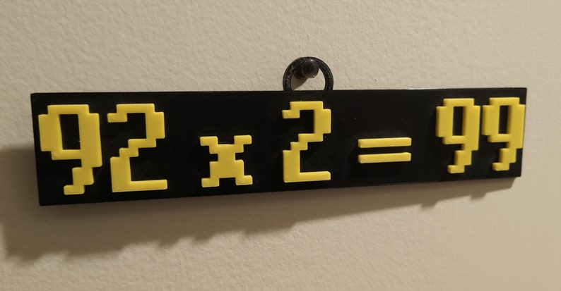 92 X 2 99 Meme Sign Old School Runescape OSRS Inspired - Etsy
