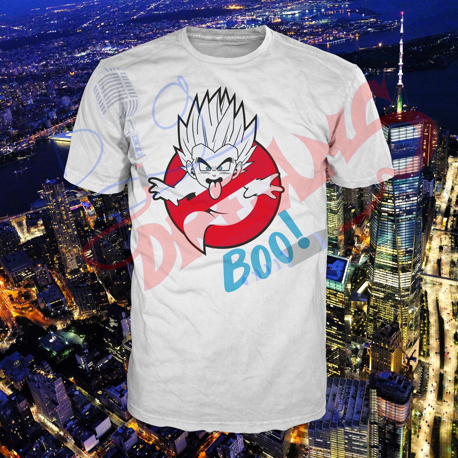 Gotenks Ghostbusters / Ai EPS Pdf PNG SVG Vector/ Serigrafía Textil ...