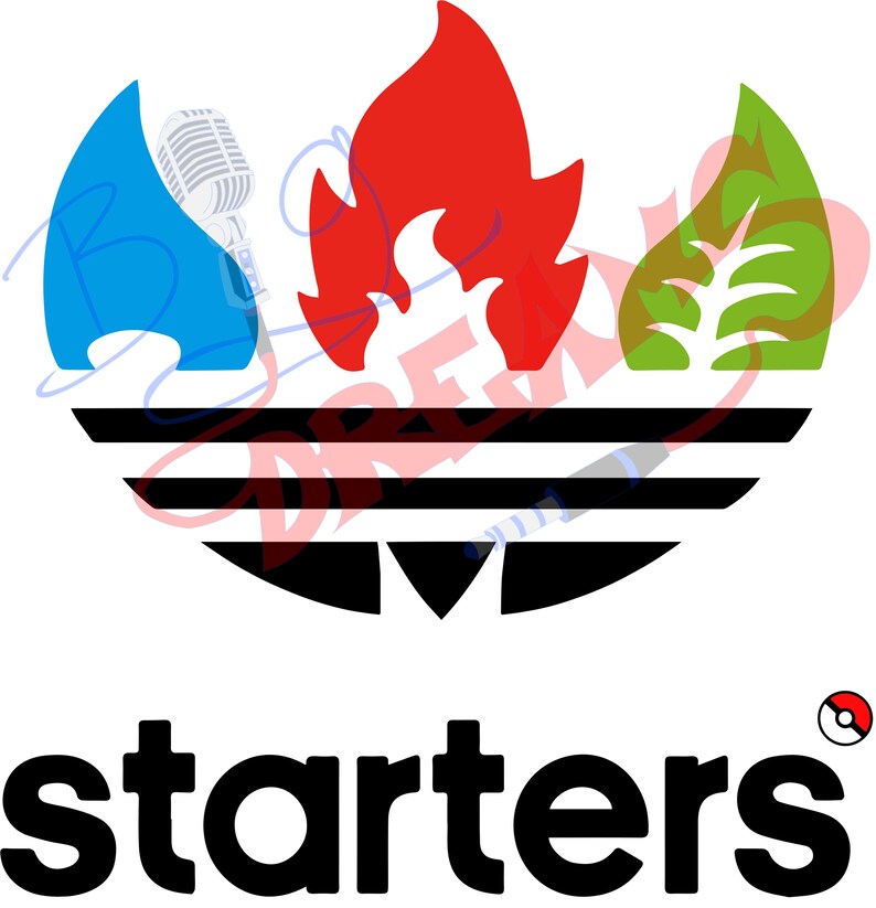 Starters Pokémon / Ai EPS Pdf PNG SVG / Vector / Serigrafía Textil ...