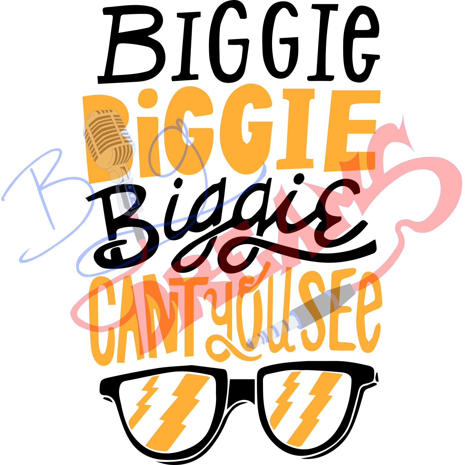 Biggie Notorious / Ai EPS Pdf PNG SVG / Vector / Serigrafía | Etsy ...