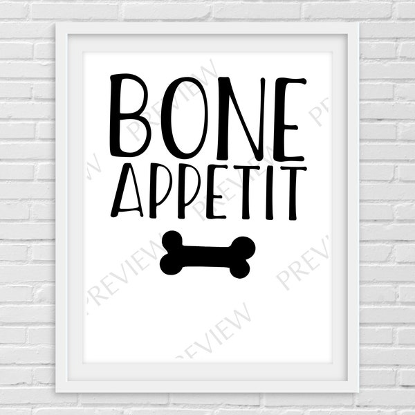 Bone Appetit - Etsy